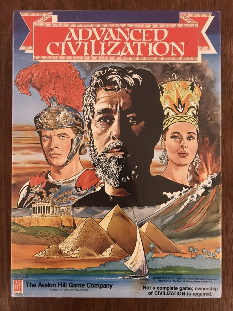 Advanced Civilization (1991) – Board Game Guys
