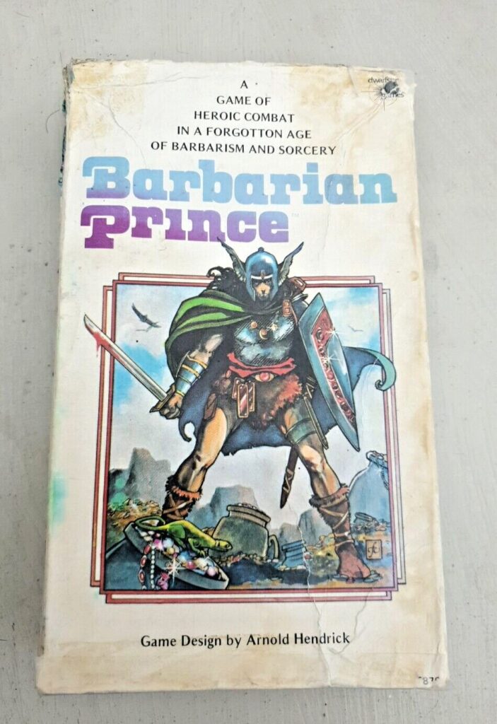 Barbarian Prince (1981) – Board Game Guys