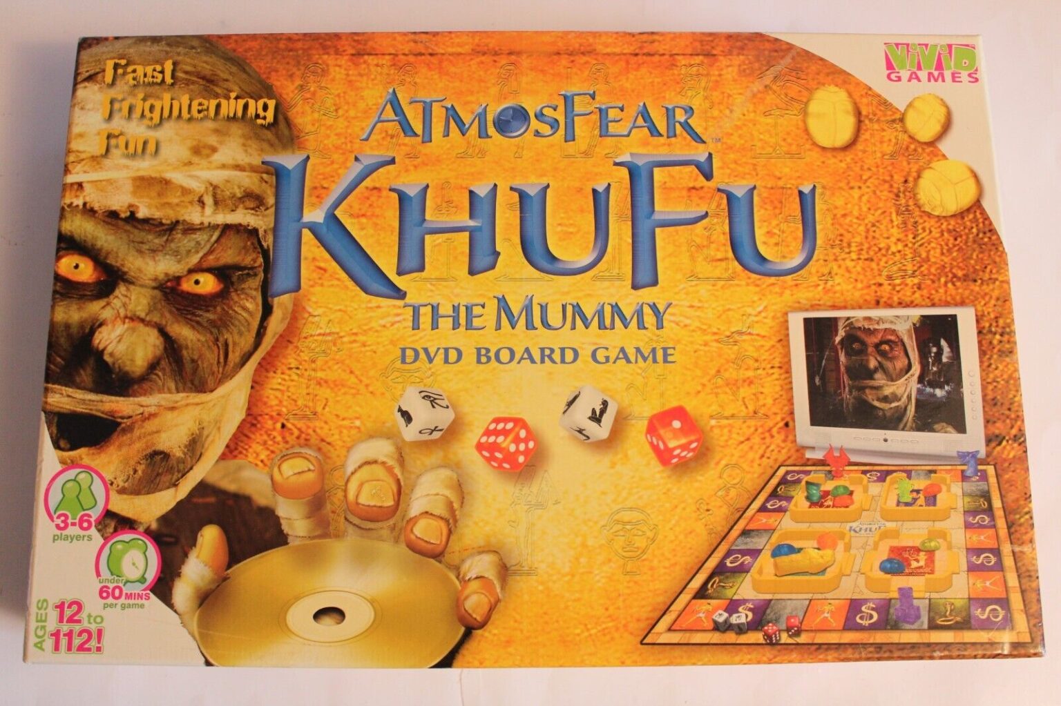 AtmosFear: Khufu – The Mummy (2006) – Board Game Guys