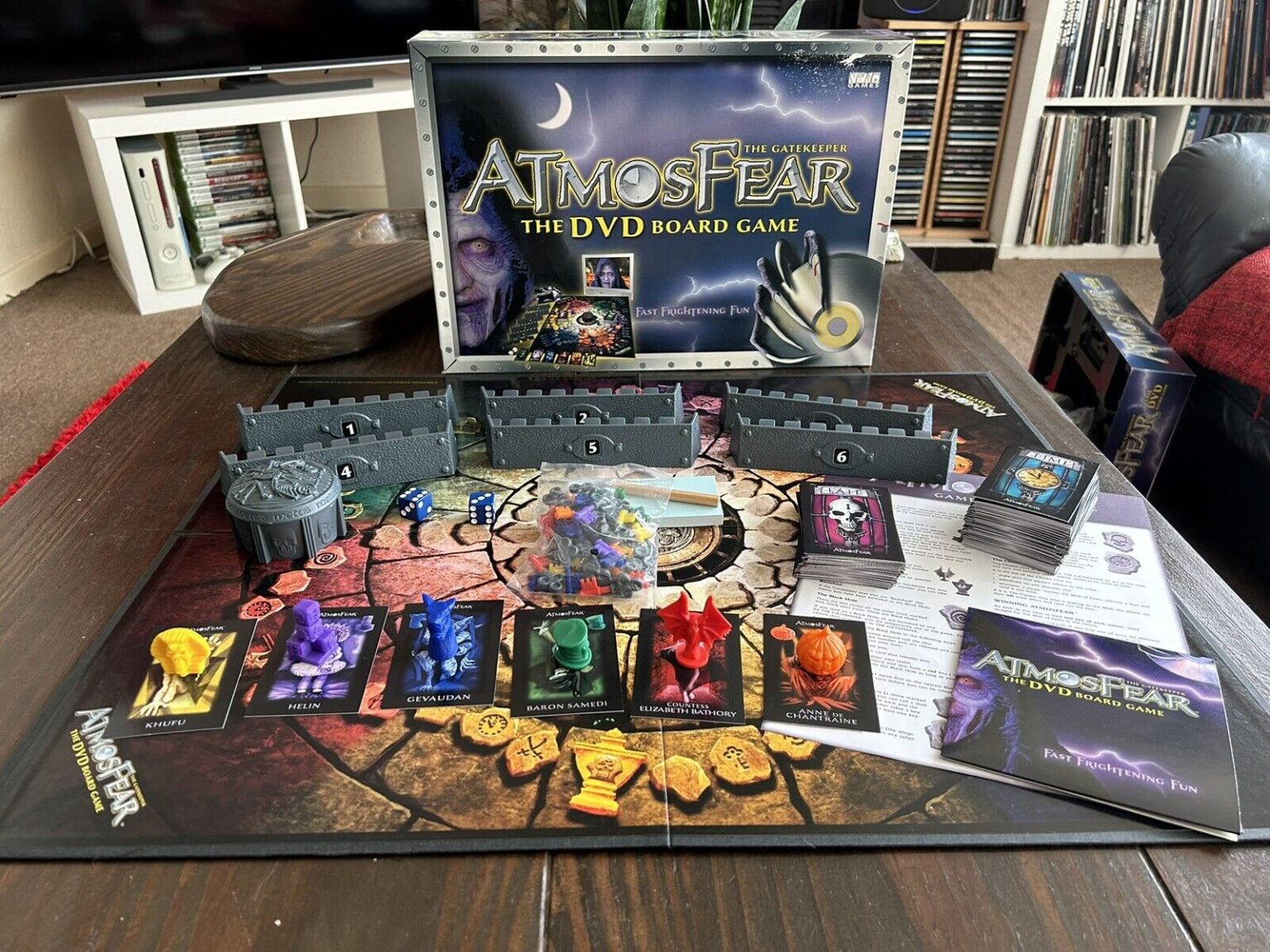 Atmosfear: The DVD Board Game (2003) – Board Game Guys
