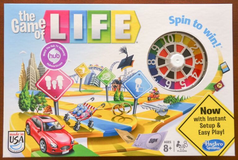 The Game of Life (2013- Editions) (2013) Board Game – Board Game Guys