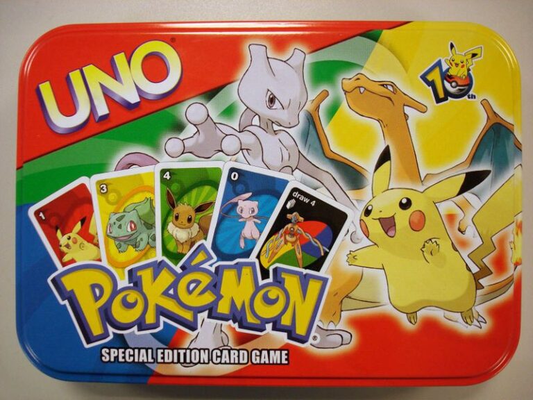UNO: Pokémon (2006) Board Game – Board Game Guys