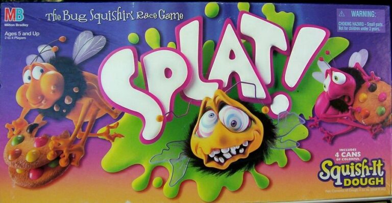 Splat! (1990) Board Game – Board Game Guys