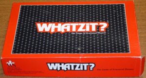 Whatzit? (1987) Board Game – Board Game Guys